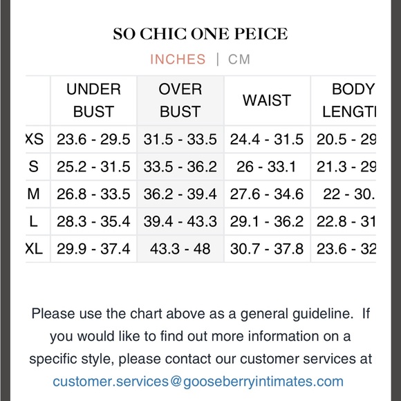 Gooseberry | Swim | Gooseberry So Chic One Piece | Poshmark